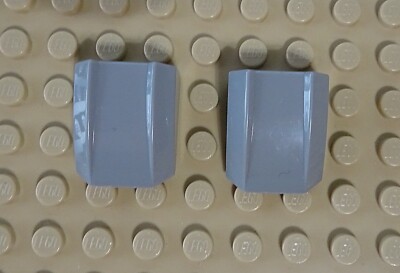 LEGO Parts: 30602 Slope, Curved 2 x 2 Lip, Light Bluish Gray, 2pc | eBay
