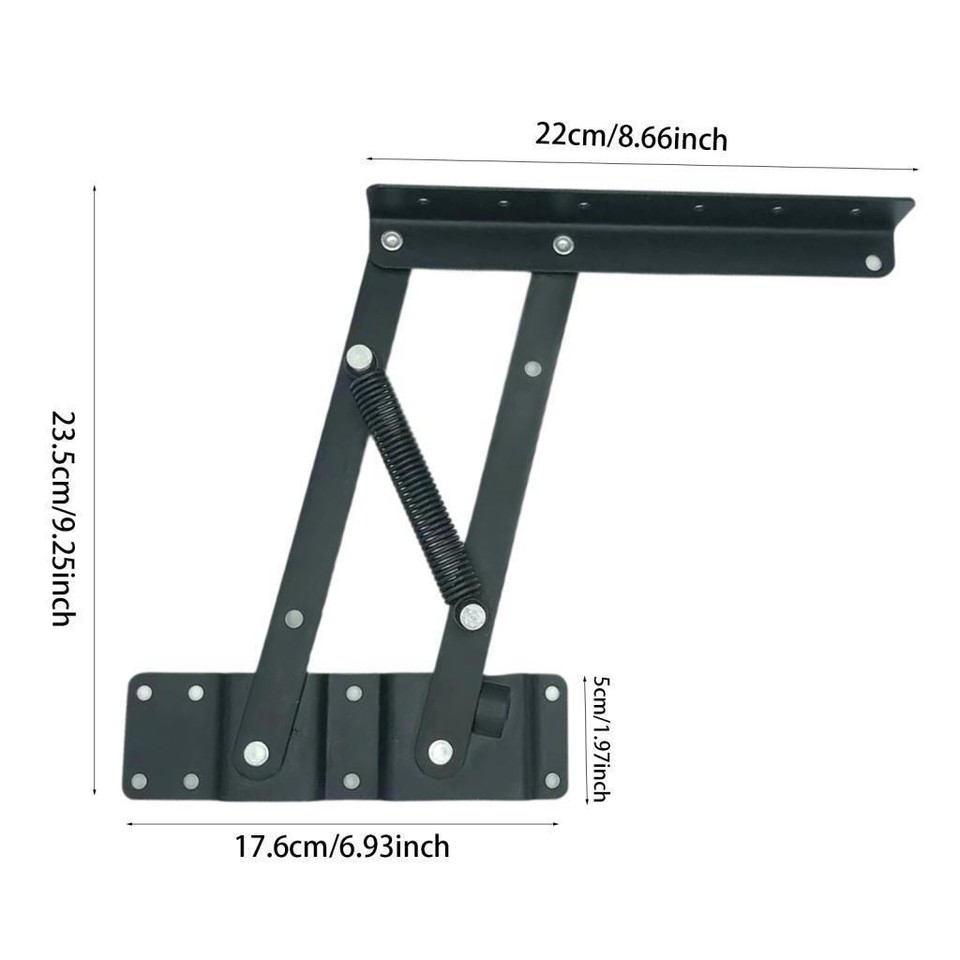 2 Pieces Lift up Table Lifting Frame Fitting Hinge for Standing Desk ...