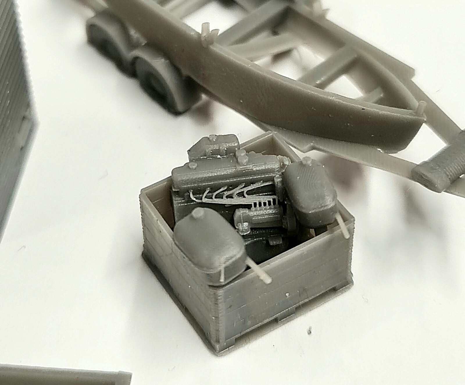 00 Gauge 1/76 Scale- 7 Piece Old Boat Yard Set 3D Printed in Resin ...