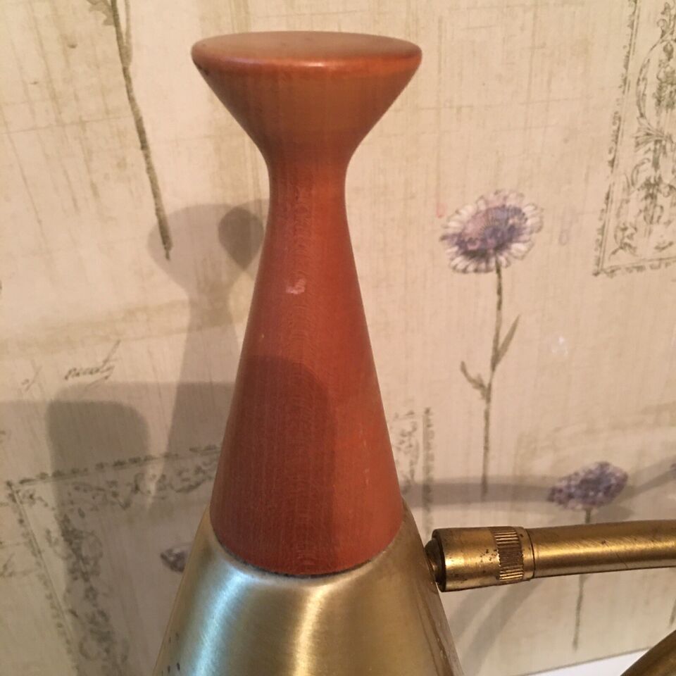 Vintage MCM Double Atomic Bullet Table Lamp | eBay