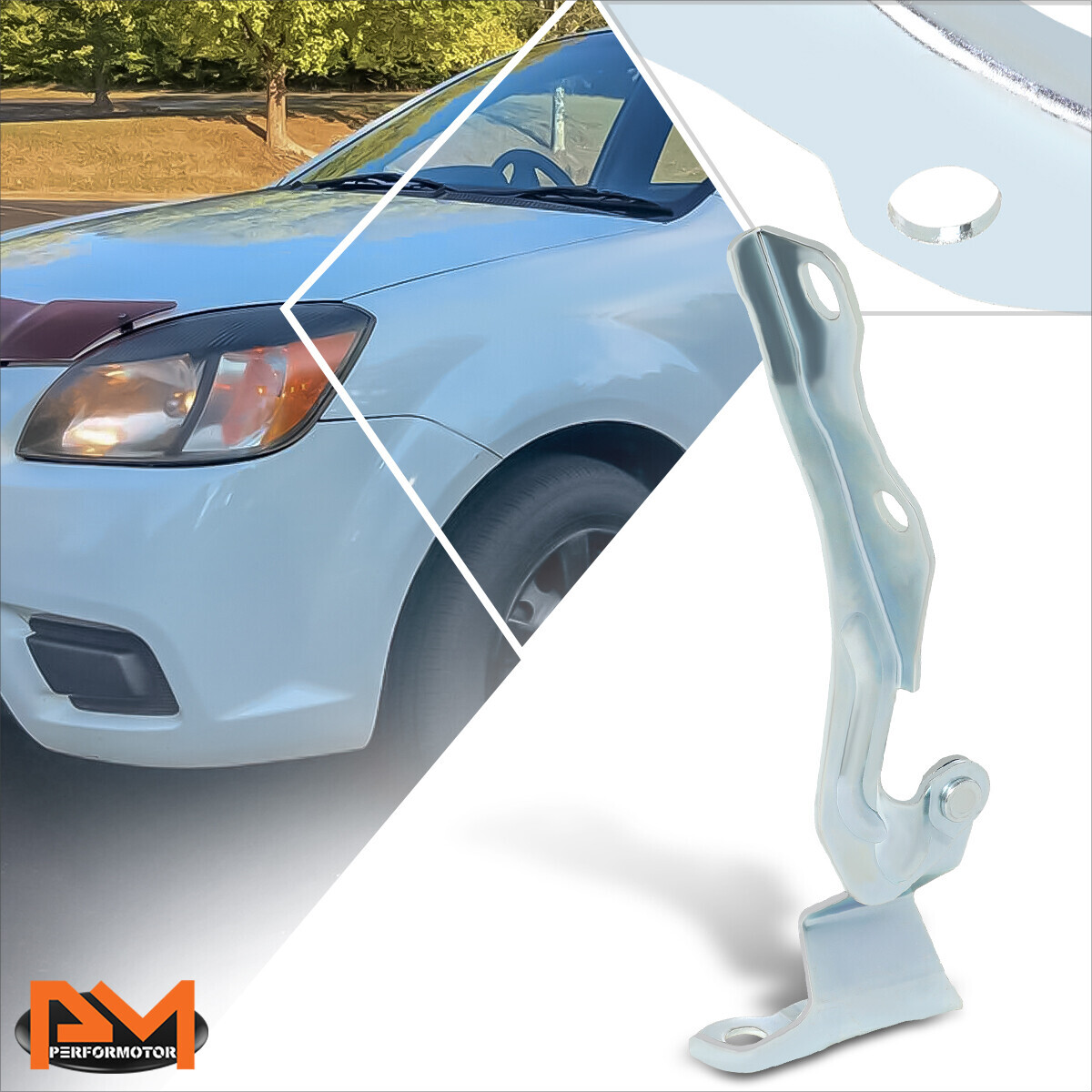 For 06-11 Rio Rio5 OE Style Passenger Side Steel Engine Hood Hinge ...