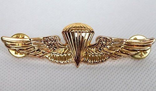 US U.S. Navy Marine Parachute Parachutist Landings Wings Badge Gold | eBay