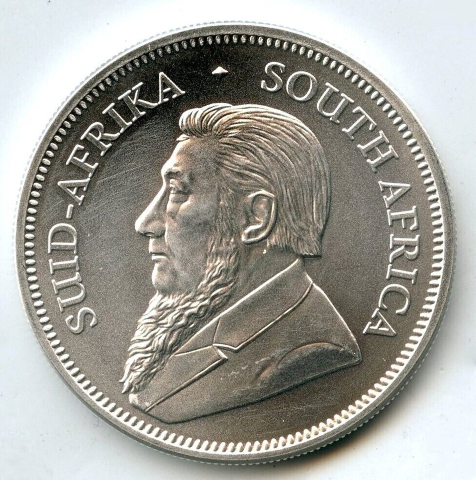 2020 South Africa 999 Silver 1 oz Krugerrand Coin Suid Afrika Bullion ...
