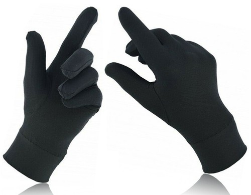 Inner Gloves Lycra Silk Unisex motorcycle skiing walking cycling ...