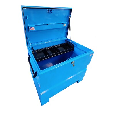 36"x24"X30" Lockable Steel Tool Box | Jobsite Box, Heavy duty Job Chest ...
