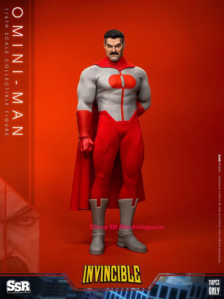 Knight Toys Omni-Man 1/6 Invincible handmade Custom Action Figure IN ...