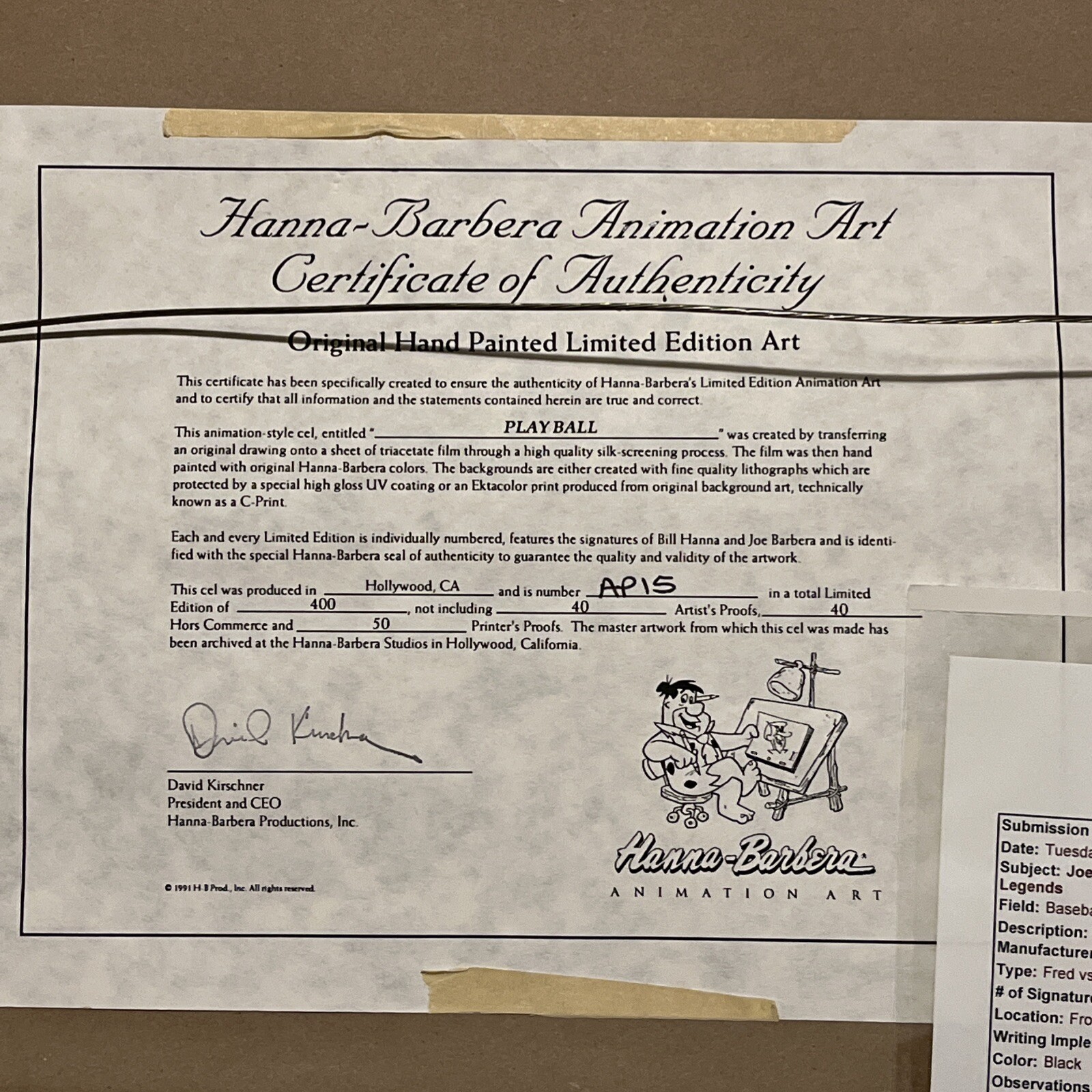 AUTO 15of40 WHITEY FORD, REGGIE JACKSON, MICKEY MANTLE, YOGI BERRA, DON ...