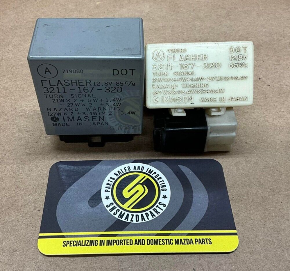 90-97 Mazda Miata OEM NA Flasher Relay Imasen Denso 3211167320 3211-167 ...