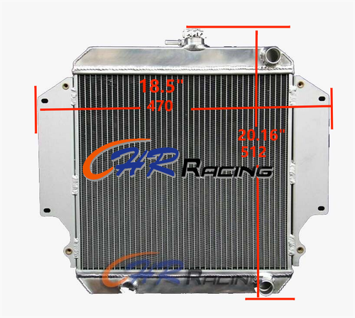 ALUMINUM Radiator FOR SUZUKI SIERRA 2Dr SPFTOP / HARDTOP SJ410/413 7/81 ...