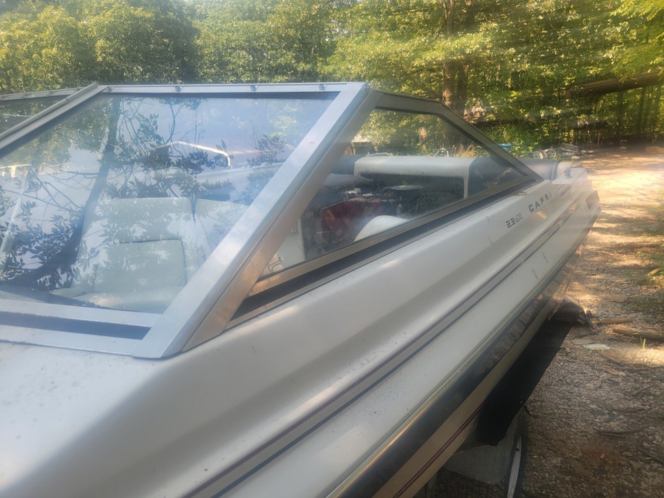 Bayliner Capri Complete Windshield 1988 | eBay