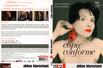 DVD - COPIE CONFORME - Binoche - Kiarostami - Digipack MK2 | eBay