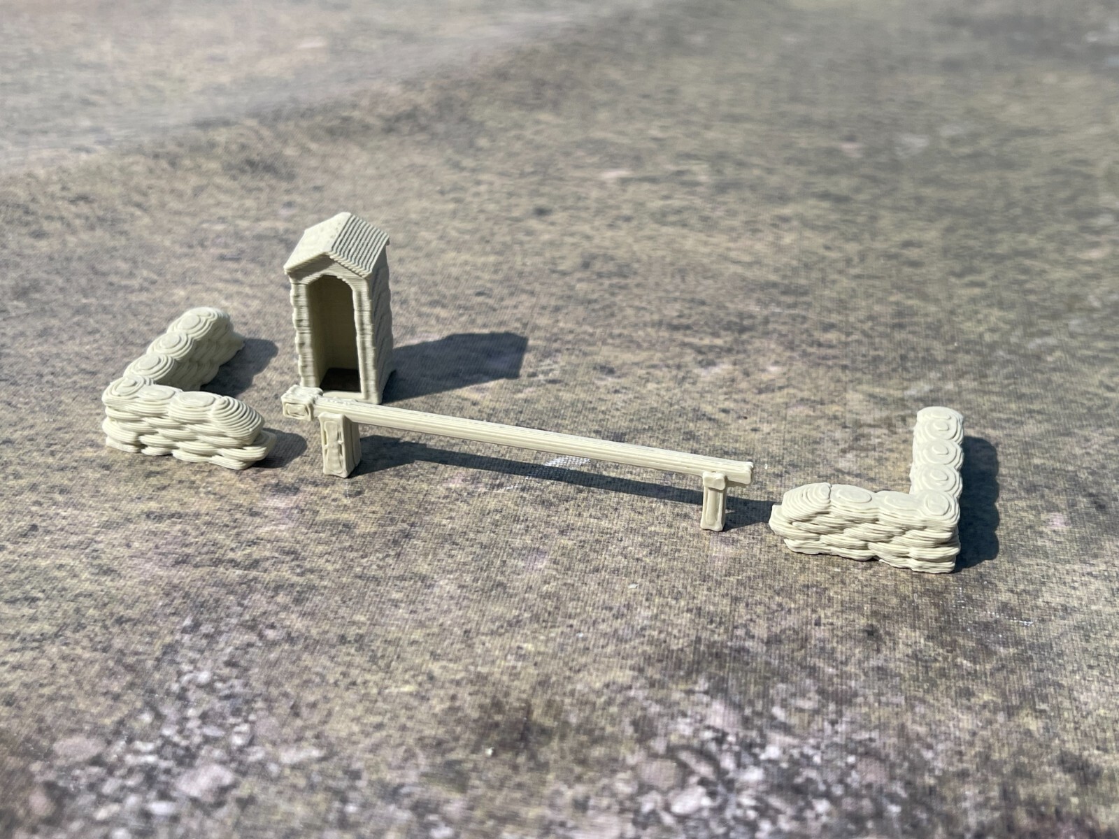 Checkpoint 20mm 1/72 28mm WW2 Building Terrain Tabletop Gaming | eBay UK