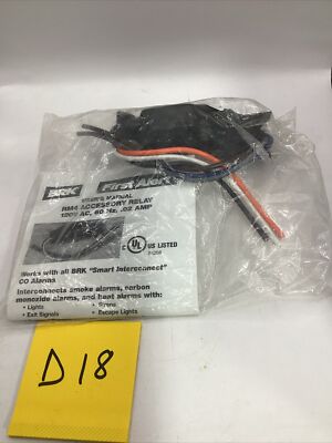 new BRK First Alert RM4 120V AC Smart Relay, Smart interconnect BRK ...