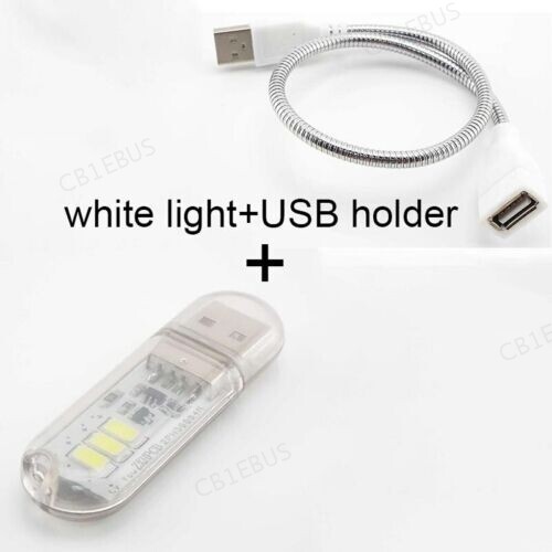5V USB LED Light Lamp Touch Switch for Computer Reading Notebook Laptop ...