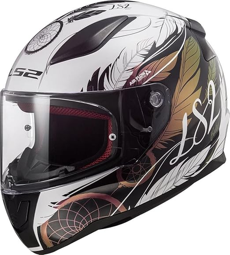 LS2 Motorcycle Helmet White,Black,Pink Size Small | eBay