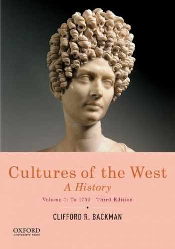 Cultures of the West: A History, - Paperback, by Backman Clifford R ...