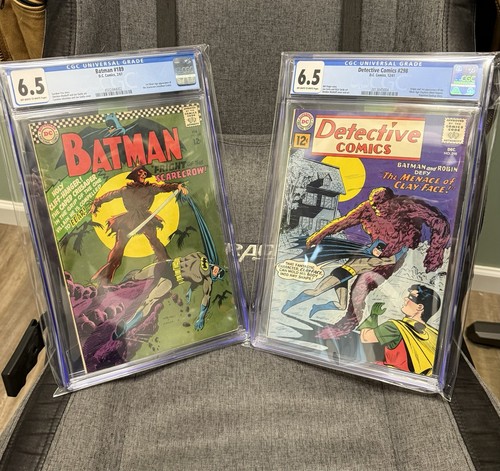 Detective Comics #298 & Batman #189 First Silver Age Clayface/Scarecrow ...
