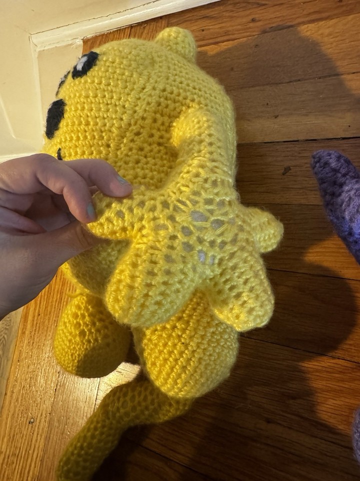 Wow Wow Wubbzy Handmade Crochet Wubbzy Walden Stuffed Characters Purple ...