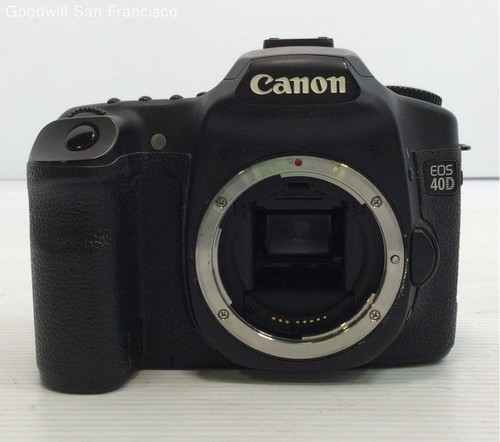 Canon EOS 40D 10.1MP Digital SLR Camera No Lens Body Needs Repair | eBay