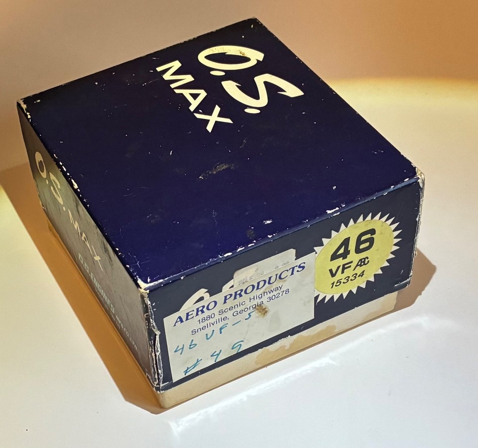 Custom Randy Smith OS 46 VF Rear Ex Control Line Engine / Motor | eBay