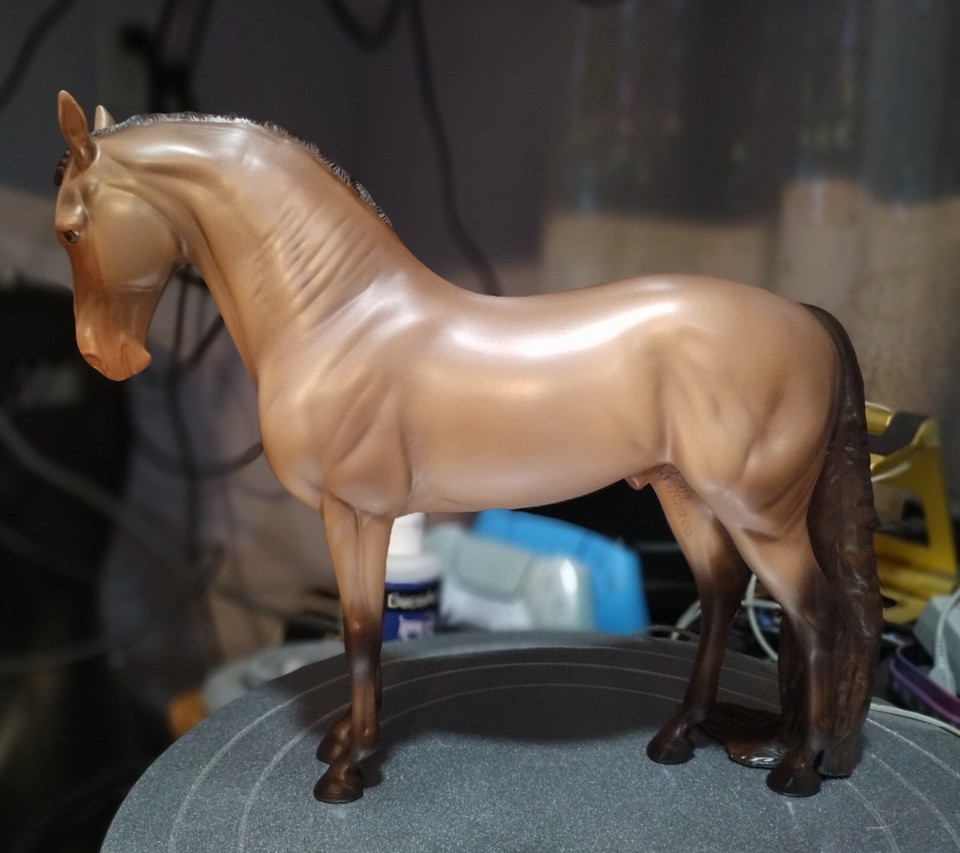 Peter Stone OOAK Best Offer "Valiente" Pearl/Cremello Andalusian | eBay