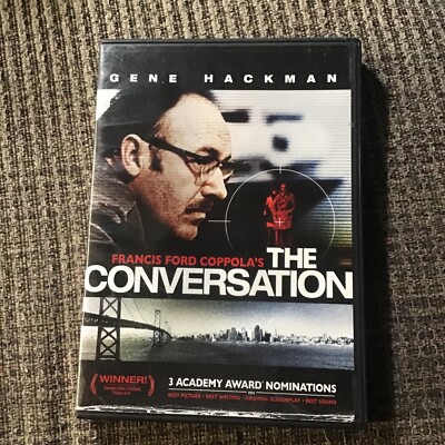 THE CONVERSATION 1974 DVD OOP LIONSGATE PRINT GENE HACKMAN 31398125020 ...