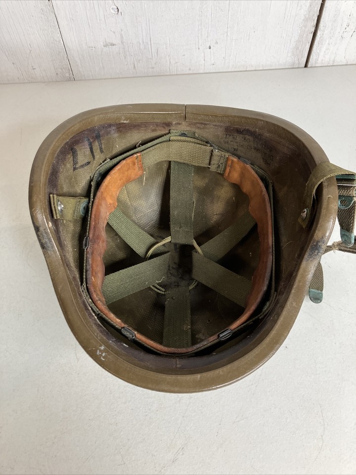 1980s UNICOR Bullet-Proof Ballistic USMC ARMY Helmet Military Surplus ...