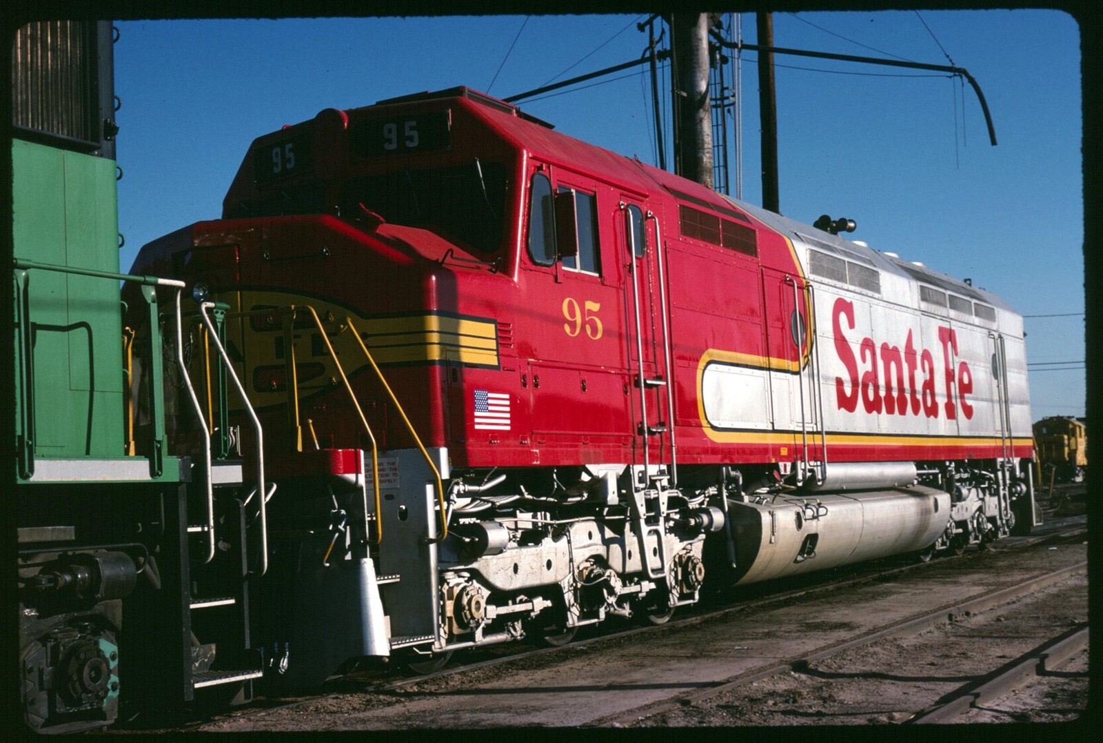 Original Rail Slide - ATSF Santa Fe 95 Phoenix AZ 10-15-1991 | eBay