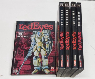 RED EYES SEQUENZA 1-5 MANGA 2000 ED.PANINI USATI OTTIMI RARI AFFARE ...