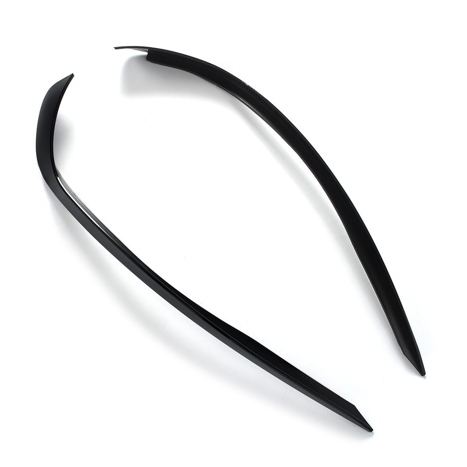 2x Front Fog Light Flap Splitter Fit Mercedes CLA Class W117 C117 2013 ...