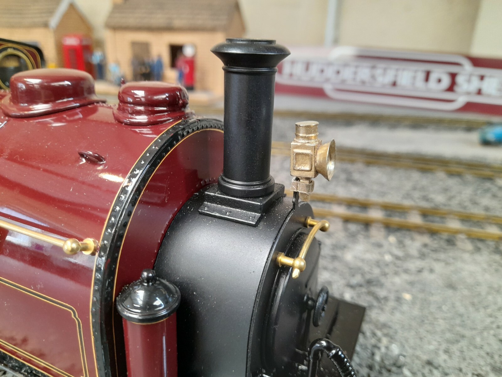Victorian Brass Lamp 16mm SM32 Garden Railway Wagon / Coach / Loco ...