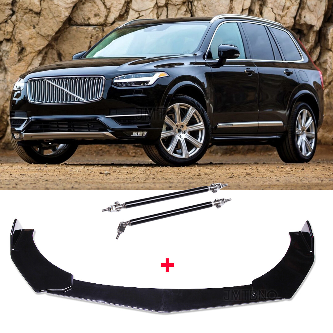 For Volvo XC60 XC40 XC90 Front Bumper Lip Splitter Spoiler Boby Kit ...