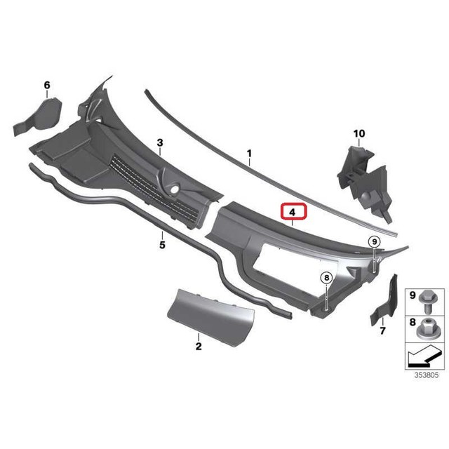 MINI Cooper R55 R56 R57 Left Apron Battery Cover for sale online | eBay