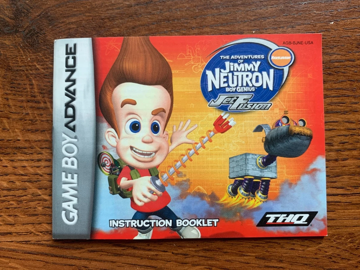 Jimmy Neutron Jet Fusion Game