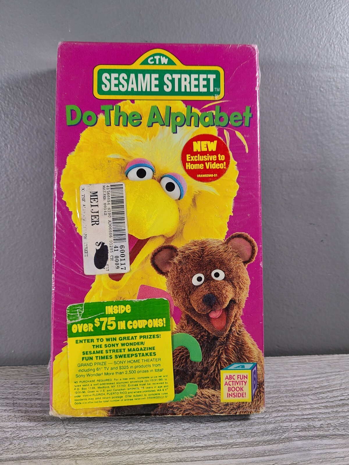SESAME STREET DO THE ALPHABET-VHS-1996 RARE | Grelly USA