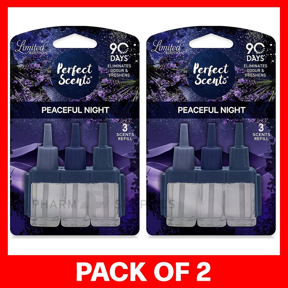 Febreze Plug in Refills Perfect Scents Air Freshener Peaceful Night ...