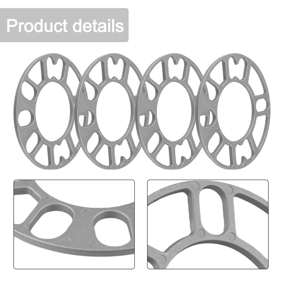 Inner Diameter Alloy Aluminum Wheel Spacer Shims Outer Diameter Alloy ...