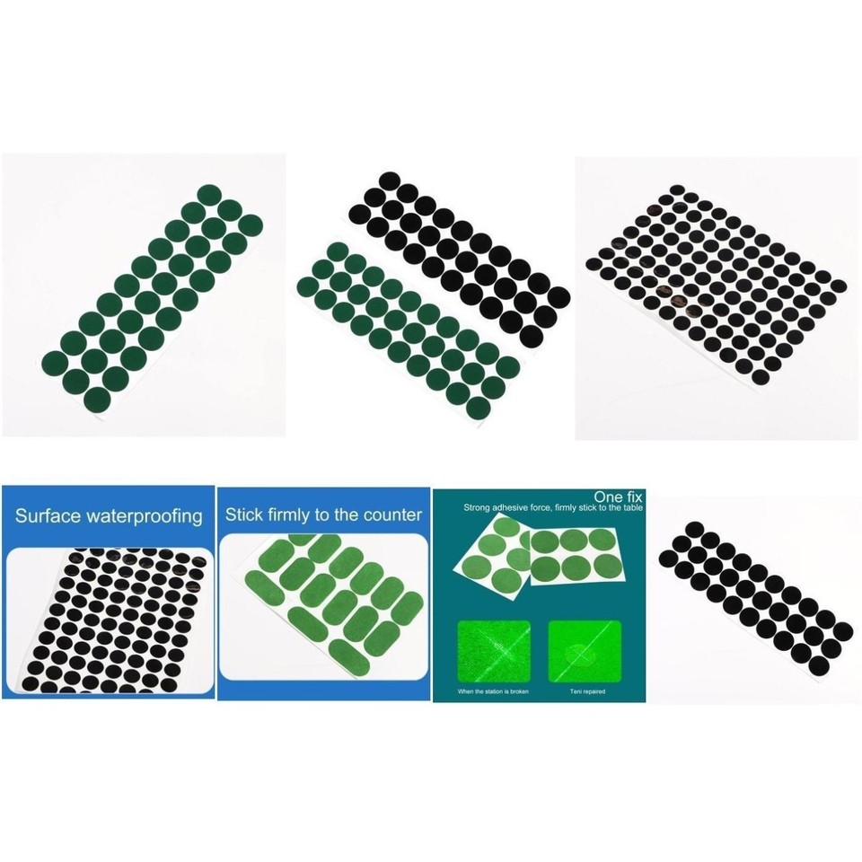 2PCS Strong Adhesion Billiard Cloth Repair Stickers Snooker Table ...