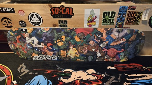 Santa Cruz Everslick Skateboard Deck Teenage Mutant Ninja Turtles Theme ...