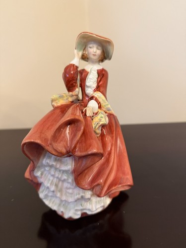 A Royal Doulton & Co fine bone china figure female lady period figure ...