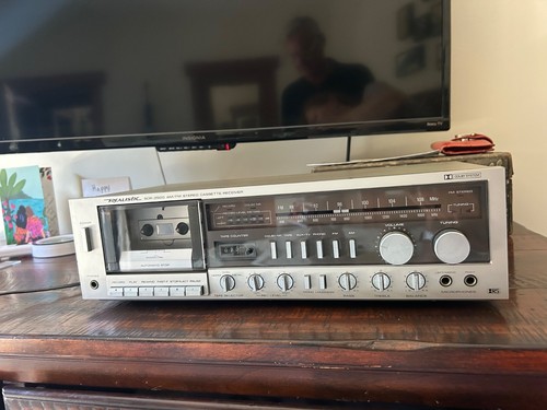Vintage Realistic SCR-2500 AM/FM Stereo Cassette Receiver Dolby ...