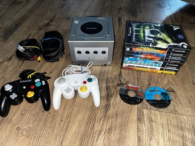 Nintendo GameCube Platinum Silver Console DOL-001 Bundle | eBay