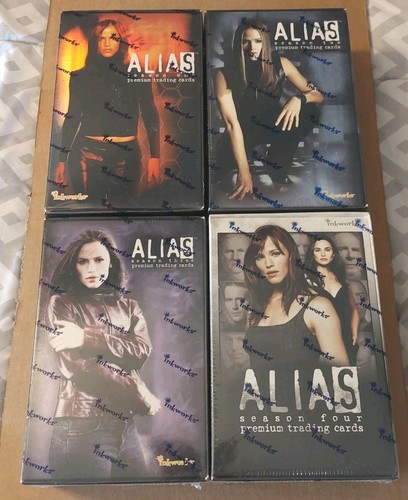 Alias Season 1/2/3/4 Factory sealed 4 box card lot most 1 Autograph 1 ...