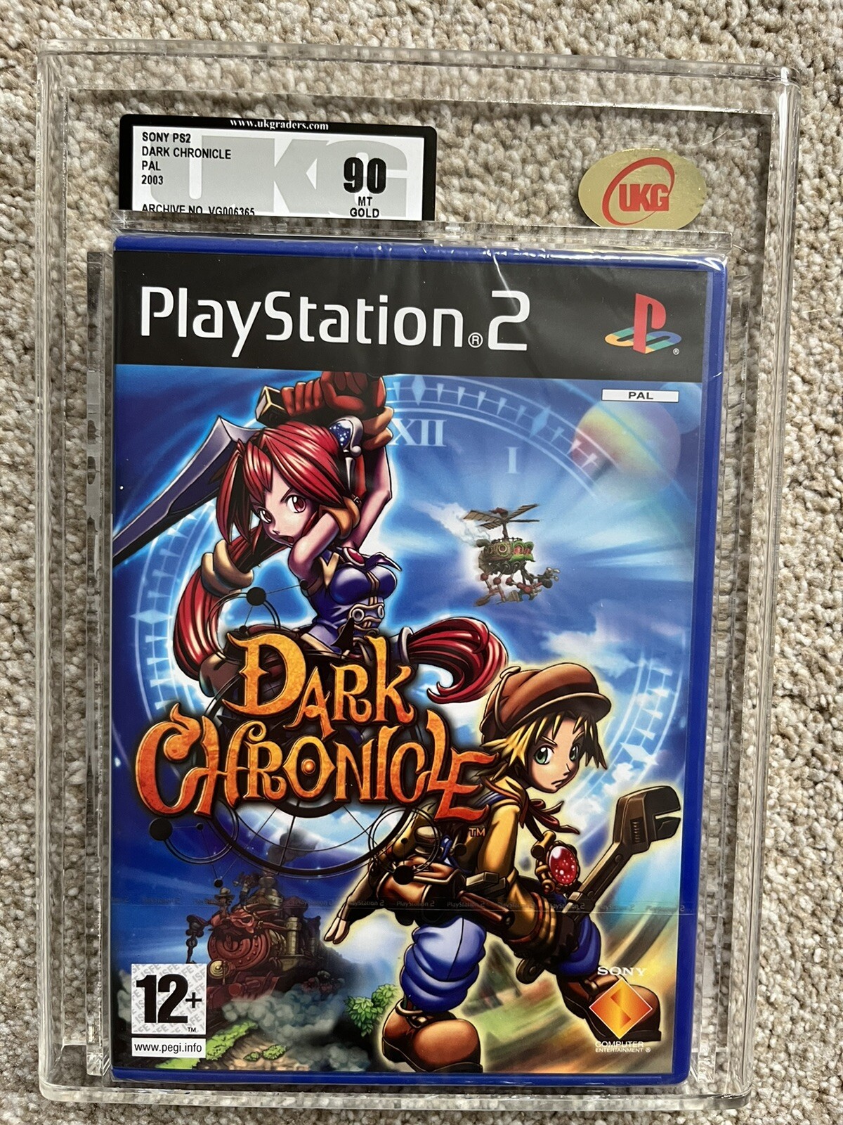 DARK CHRONICLE - PLAYSTATION 2 (PS2) - GRADED 90 - UKG VGA WATA | eBay