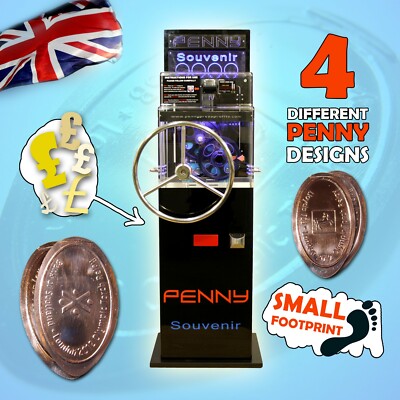 Penny Press Machine, Souvenir machine, Medal Machine Tourist Attraction ...