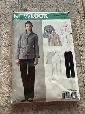 New Look Pattern Pants Jackets Suits A Sizes 8 10 12 14 16 18 bin 60 ...