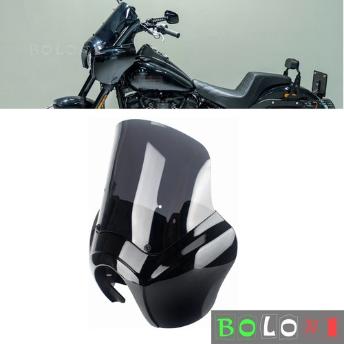 For Harley Low Rider S FXLRS 2020-2023 Front Fairing & 12" Smoke ...