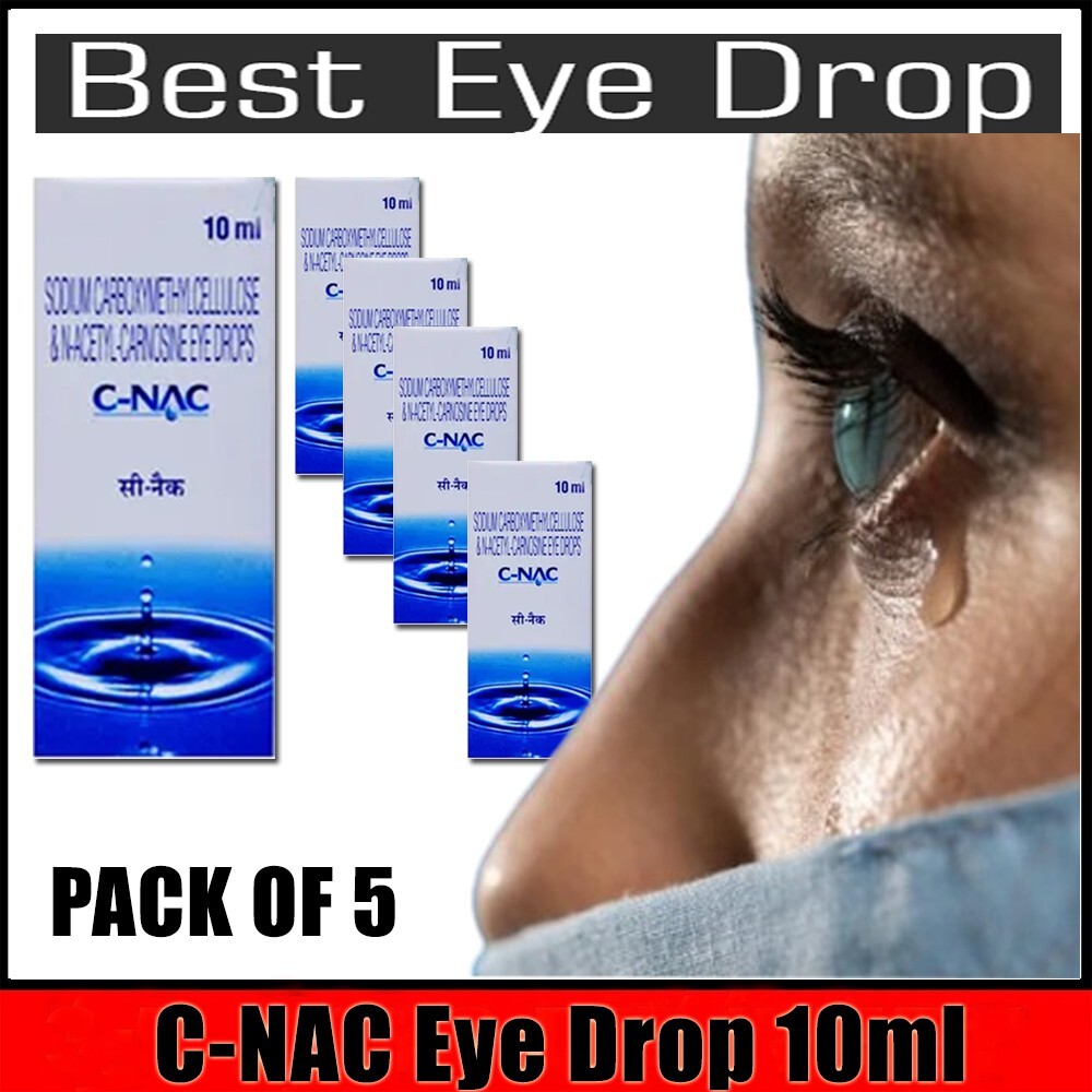 C-Nac Eye Drops Vision Clarity Glaucoma Care Glaucoma Cataract 10ml ...