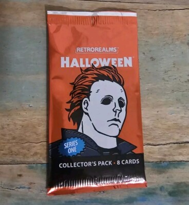 Retrorealms Halloween Trading Card Collector's Pack Series One SEALED ...