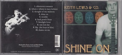 Keith Lewis & Co. - Shine On (CD, Oct-2001, Keith Lewis & Co ...